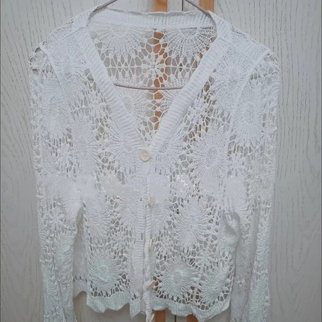 Women's Long Sleeve V-Neck Jacket – anyfreebie.com