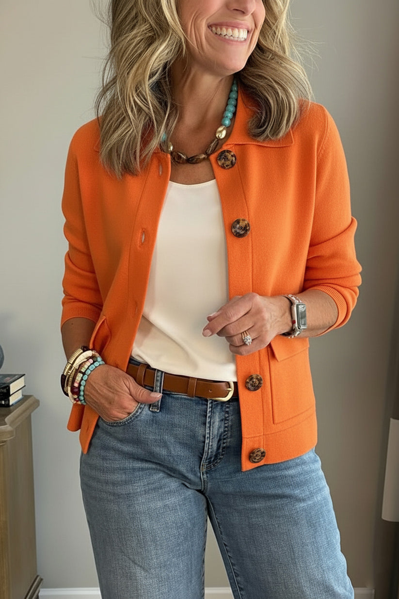 CLEARANCE SALE🔥 Casual Lapel Pocket Solid Color Jacket – anyfreebie.com
