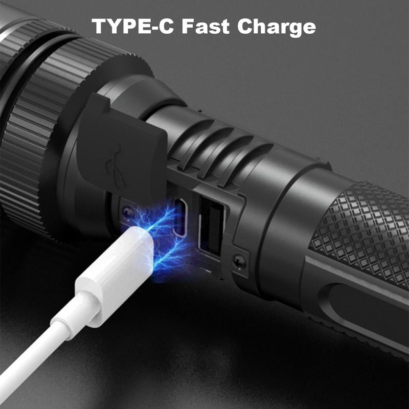 🔦 Summer Essential! 🔥 2-in-1 Power Bank Flashlight – Super Bright ...