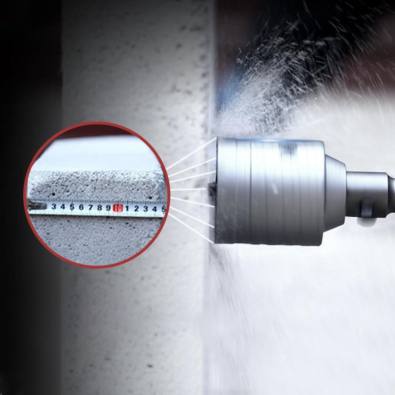 Impact-Resistant Wall Puncher - Electric Drill Accessories – anyfreebie.com