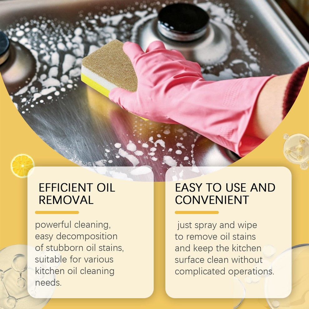 🎁 Multi-Purpose Kitchen Heavy Oil Cleaner Spray🔥2025 Kitchen Hot Sale ...