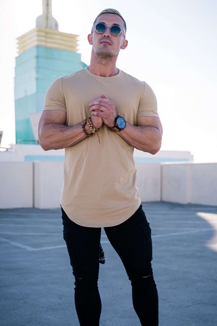 ESSENTIAL DROP-CUT T-SHIRT – anyfreebie.com