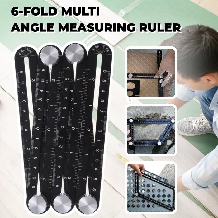 12-fold Multi Angle Measuring Ruler – anyfreebie.com