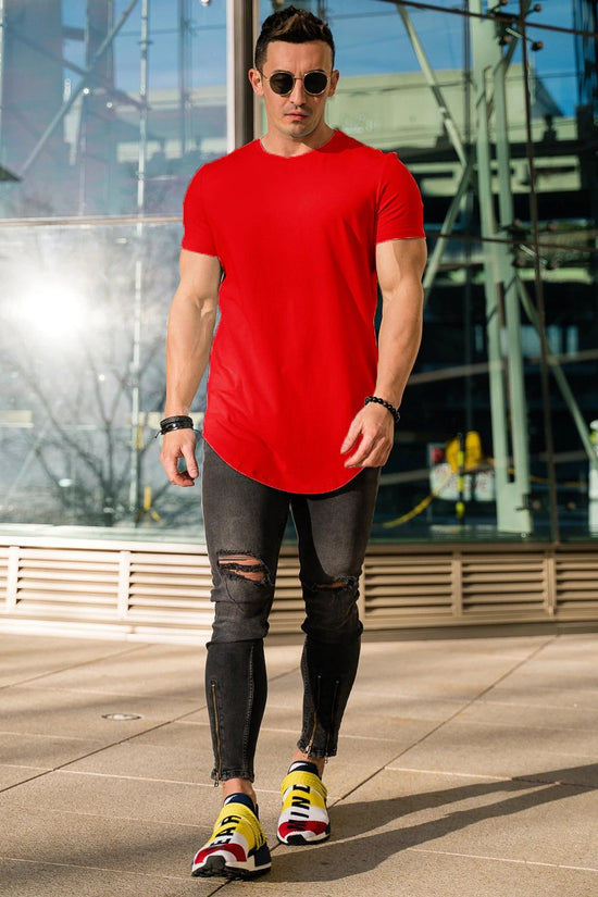 ESSENTIAL DROP-CUT T-SHIRT – anyfreebie.com